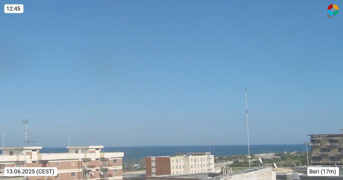 Weather & Webcam Bari – Apulien | panoramablick.com