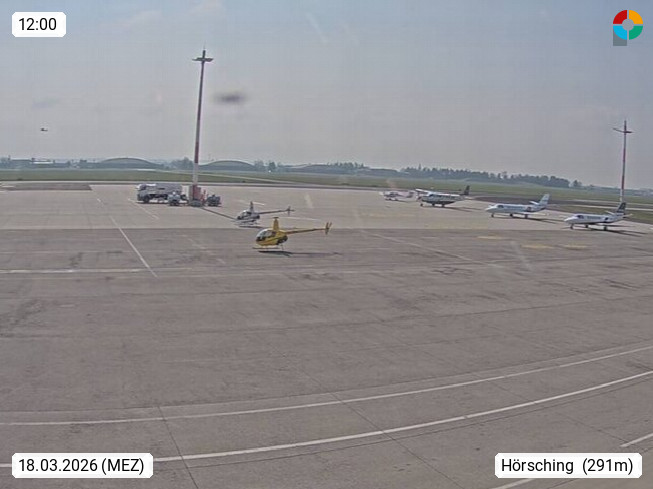 Wetter & Webcam Hörsching – Zentralraum OÖ | panoramablick.com