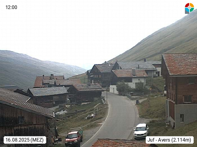 Wetter & Webcam Juf - Avers – Graubünden | panoramablick.com