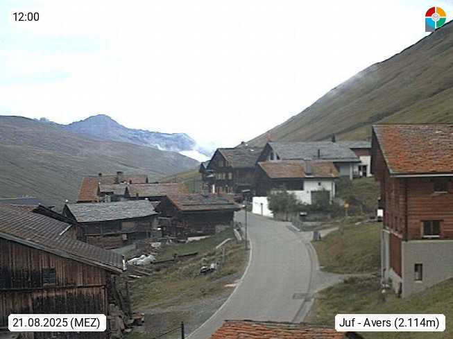 Wetter & Webcam Juf - Avers – Graubünden | panoramablick.com