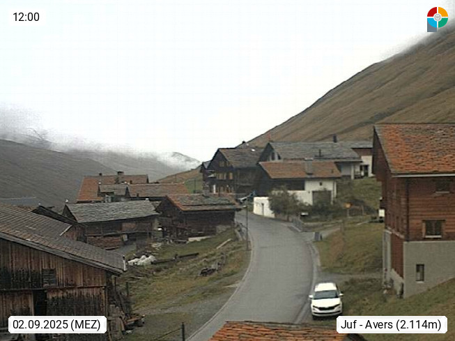 Wetter & Webcam Juf - Avers – Graubünden | panoramablick.com