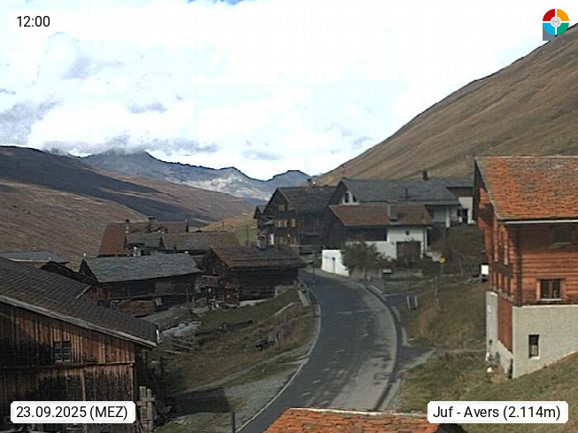 Wetter & Webcam Juf - Avers – Graubünden | panoramablick.com